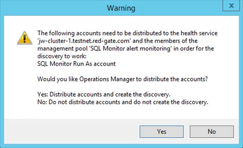 Using SQL Monitor With SCOM Redgate