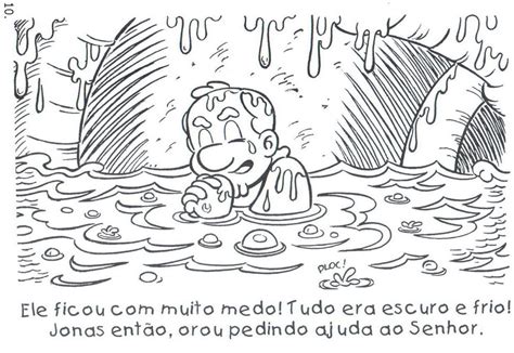 Turma do Vovô Abraão Desenhos para colorir de Jonas