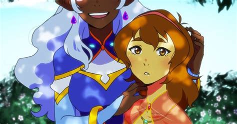 Two Princesses Pidgekatie Holt And Princess Allura From Voltron Legendary Defender Voltron