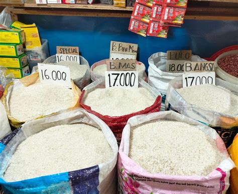 Harga Beras Di Pasar Tradisional Kota Cimahi Terus Merangkak Naik