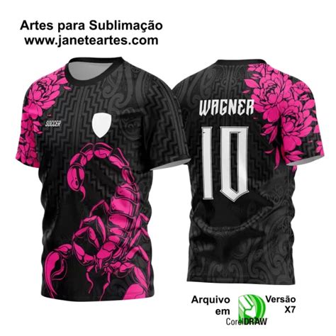 Arte Vetor Camisa De Interclasse Escorpi O Janete Artes