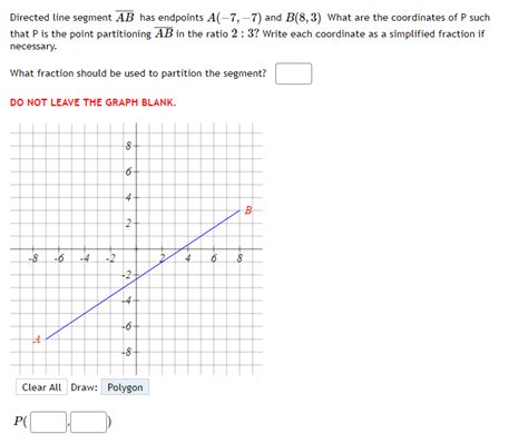 [solved] directed line segment ab has endpoints a 7 7 and b 8 3 course hero