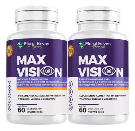 Kit X Max Vision Lute Na Zeaxantina Capsulas Cada Sabor Sem