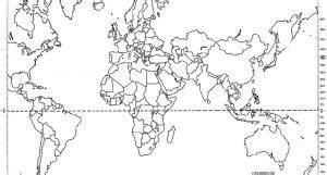 Coloriages Carte du Monde Coloriages Gratuits à Imprimer