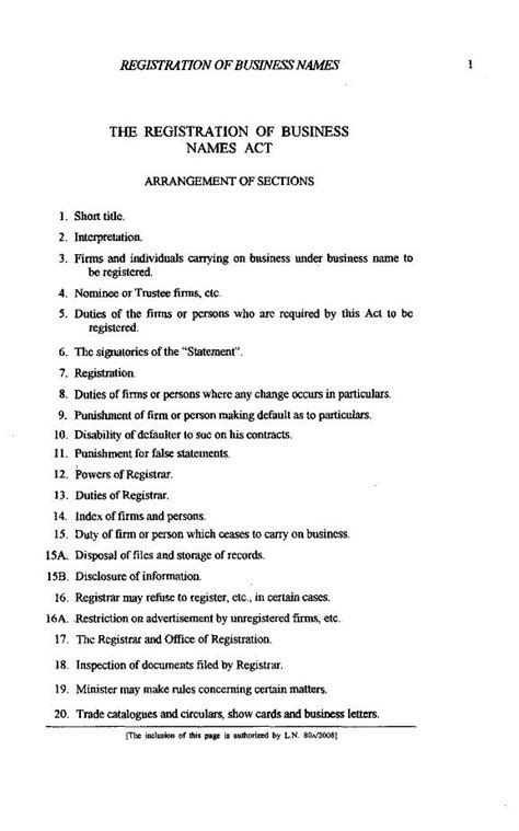 PDF REGISTRATION OF BUSINESS NAMES Companies Office DOKUMEN TIPS