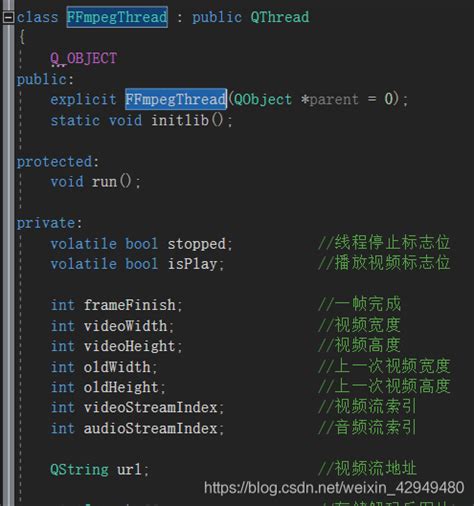 ffmpeg qt 多线程视频播放器代码（入门级别） qt ffmpeg 多线程 videoplayer csdn博客