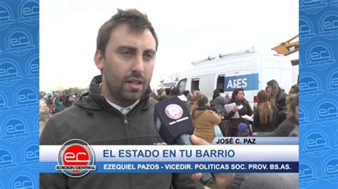 José C Paz El Estado en tu Barrio YouTube