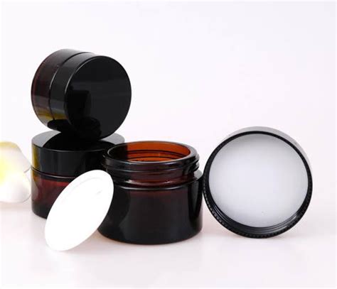 30 ml Amber Cam Krem Kavanoz BC PLAST CAM KOZMETİK AMBALAJ