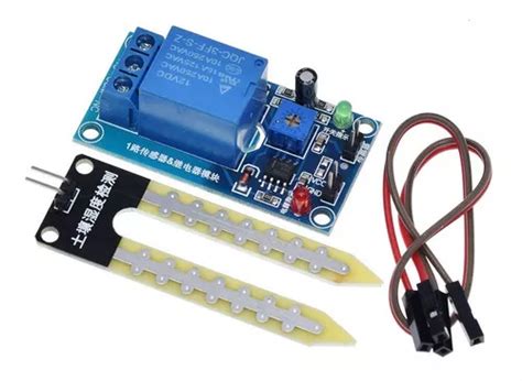 Sensor De Umidade De Solo Acionamento Rel Mercadolivre
