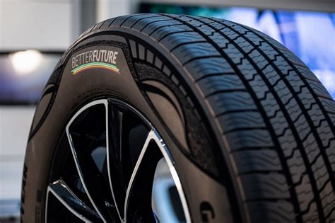 Un pneu composé à 90 de matériaux durables par Goodyear