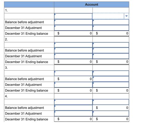 Solved The December Unadjusted Account Balances Chegg