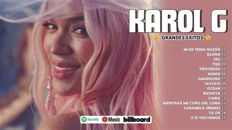 Karol G Mix 2023 Éxitos Las Mejores Canciones de Karol G YouTube