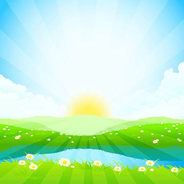 Paisaje Verde Paisaje Escénico Celaje Vector PNG Escénico Paisaje