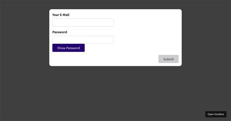 Reacvt Form Validity Codesandbox