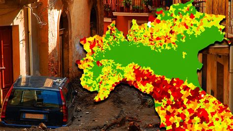Zone A Rischio Frana In Italia Quali Sono Le Carte DellISPRA Per