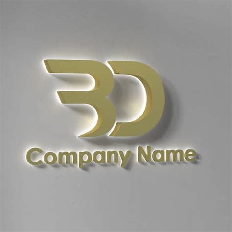 Customized Signage Backlit Outdoor Store Front Sign Metal Logo Channel