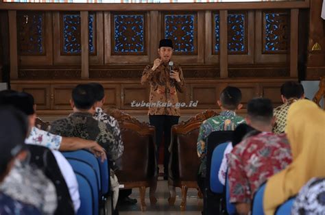 Pemkab Tuban Apresiasi Kades Dan Lurah Yang Penyerapan PBB Nya Sesuai