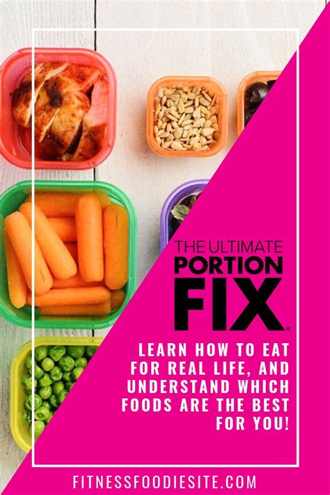 Introducing The Ultimate Portion Fix This Is Your Personal Guide To