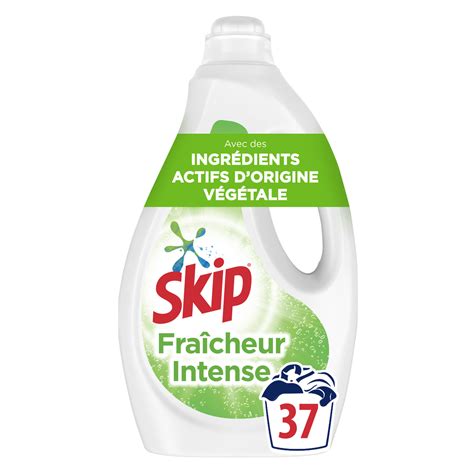 SKIP Lessive Liquide Fraicheur Intense 37 Lavages 1 665l Pas Cher