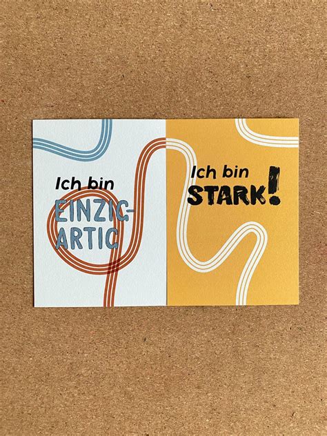 Affirmationskarten Positive Glaubenssätze für Kinder