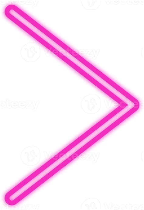 Neon Pink Arrow 18745814 PNG