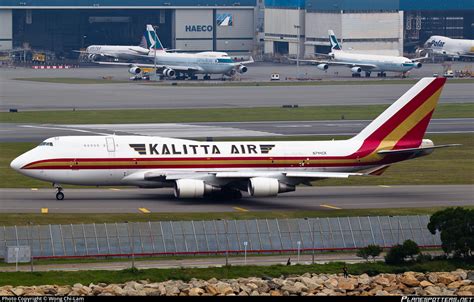 N744CK Kalitta Air Boeing 747 446 BCF Photo By Wong Chi Lam ID