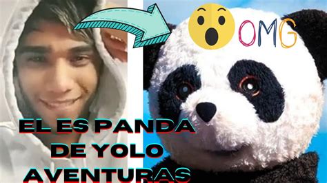 Sergio Brazón es Panda de Yolo Aventuras Amamos Yolo Aventuras YouTube