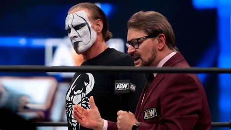 Tony Schiavone de AEW habla sobre el próximo combate de retiro de Sting