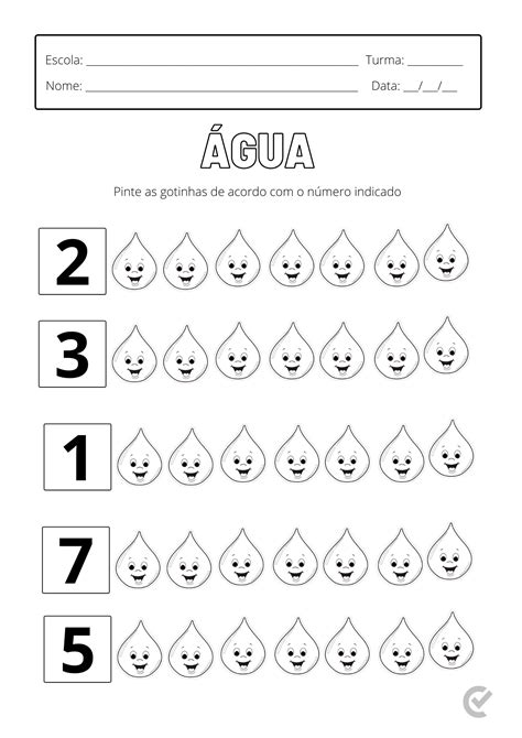 Atividades Sobre O Dia Da água Para Educação Infantil BRAINCP