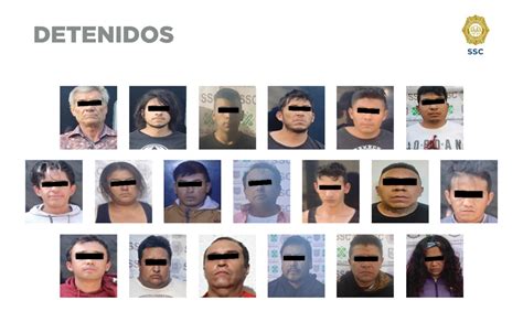 Caen En Operativos 38 Personas Relacionadas Con Delitos De Alto Impacto