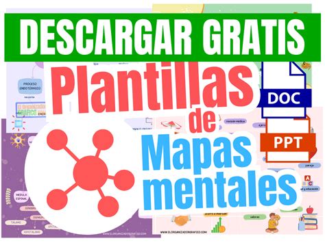 Plantillas De Mapas Mentales Descargar Gratis Doc Ppt
