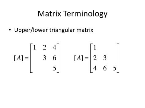 lecture 11 matrices and linear algebra with matlab ppt download