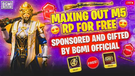 Maxed Out M5 Royal Pass For Free Bgmi C1S3 M5 Royal Pass Giveaway