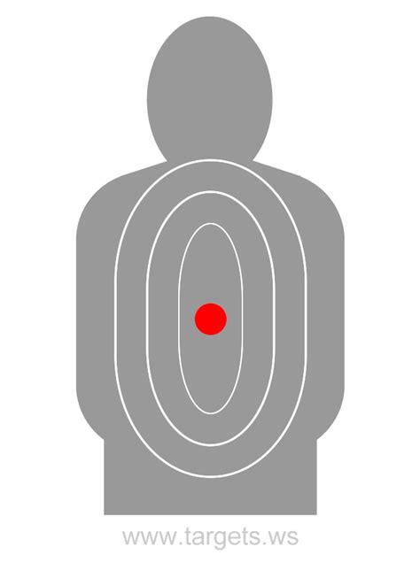 Printable Targets Print Your Own Silhouette Shooting Targets