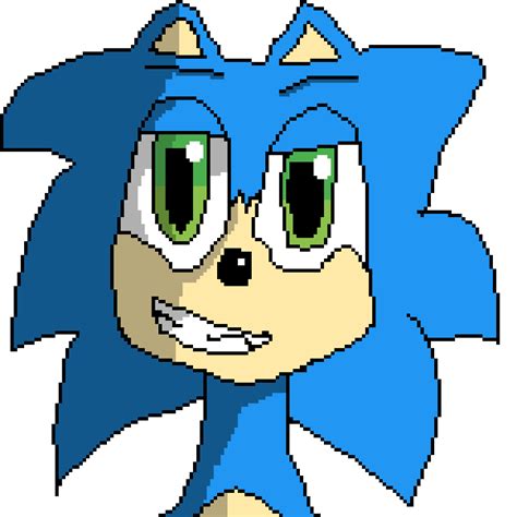 Edición Sonic exe Herramienta gratuita de dibujo en línea de pixel