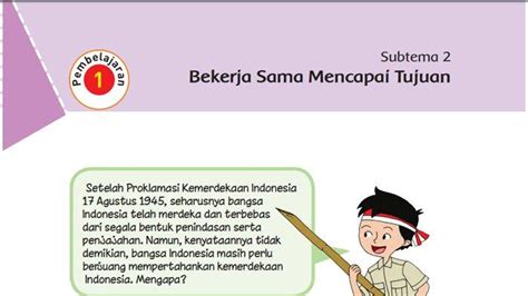 Kunci Jawaban Tema 2 Kelas 6 SD Halaman 44 45 46 48 49 50 Buku Tematik