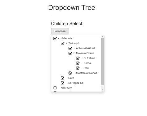 dropdown tree with bootstrap and jquery easy implementation the syntax source