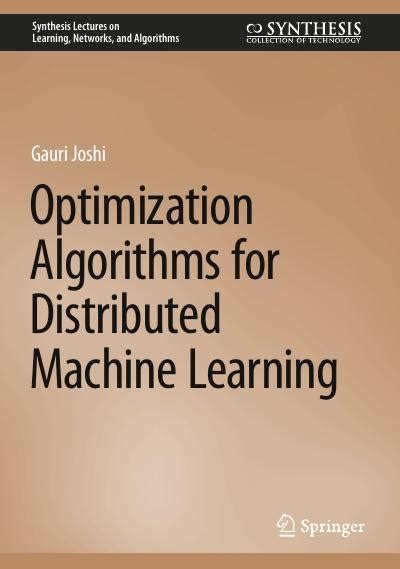 optimization algorithms for distributed machine learning scanlibs
