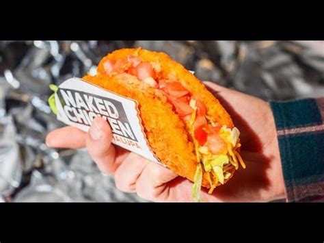 Taco Bell Naked Chicken Chalupa Taste Test YouTube