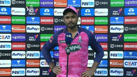 IPL 2023 RR Vs PBKS Rajasthan Royals Skipper Sanju Samson Praises