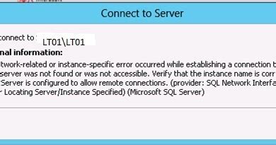 SQL Server Expert Error 26 Error Locating Server Instance