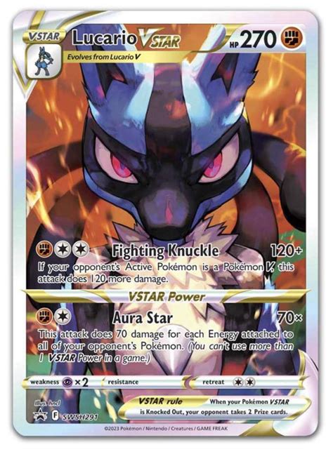 Lucario Vstar Swsh Prices Pokemon Promo Pokemon Cards