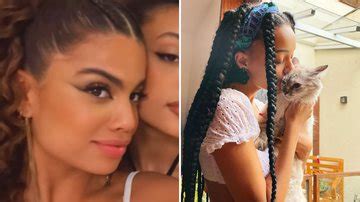 Filha de Carlinhos Brown Clara Buarque apresenta irmã mais nova em