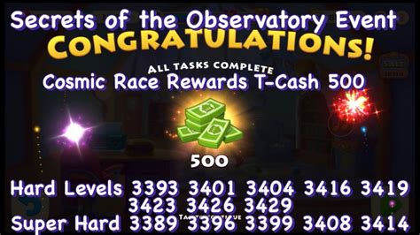 Township Secrets Of The Observatory Hard Super Hard Levels