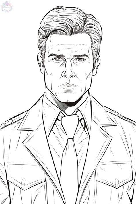 Dibujos De Hombres Para Colorear