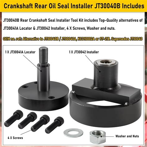 Rear Main Seal Installer Tool Jt B Fits J D