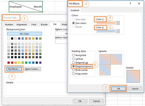 How To Split A Cell In Half In Excel Both Diagonally Horizontally