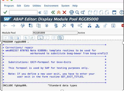 User Exit In Validation Substitution For Funct SAP Community