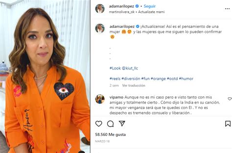 Adamari L Pez Aparece Con Vestido Negro Y Sin Ropa Interior Debajo