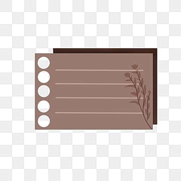 Sticky Notes Brown Hd Transparent Brown Sticky Note Clip Art Sticky